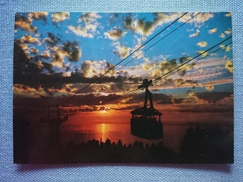 Vintage Postcard Bregenz at Lake Constance Evening View from Pfander ...