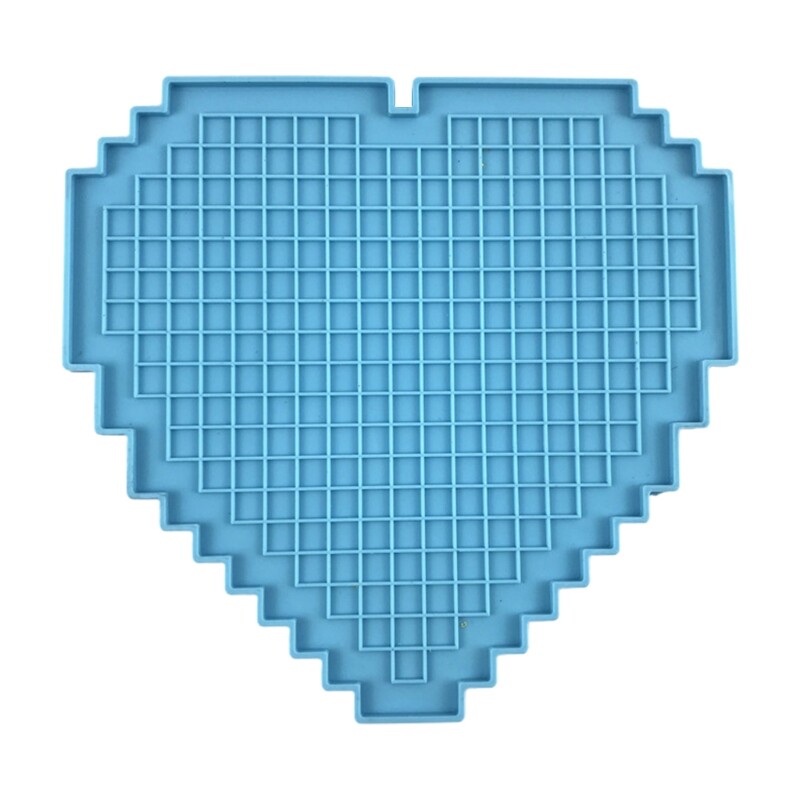 Pixel Puzzle Coaster Epoxy Resin Mold Cup Mat Tray Plate Casting ...