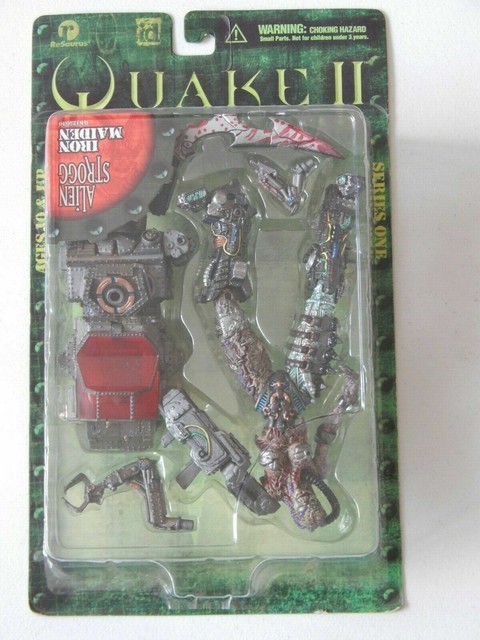ReSaurus Quake II Alien Strogg Iron Maiden Action Figure 1998 T3039 for ...