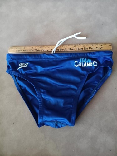 Vintage Speedo Aquablade Diving Swim Brief, Team Orlando, Mens Size 30 ...