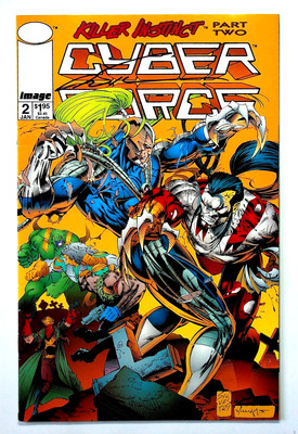 Cyberforce Vol 2 #2 Signed Michael Turner Peter Steigerwald Comic 19.99 ...