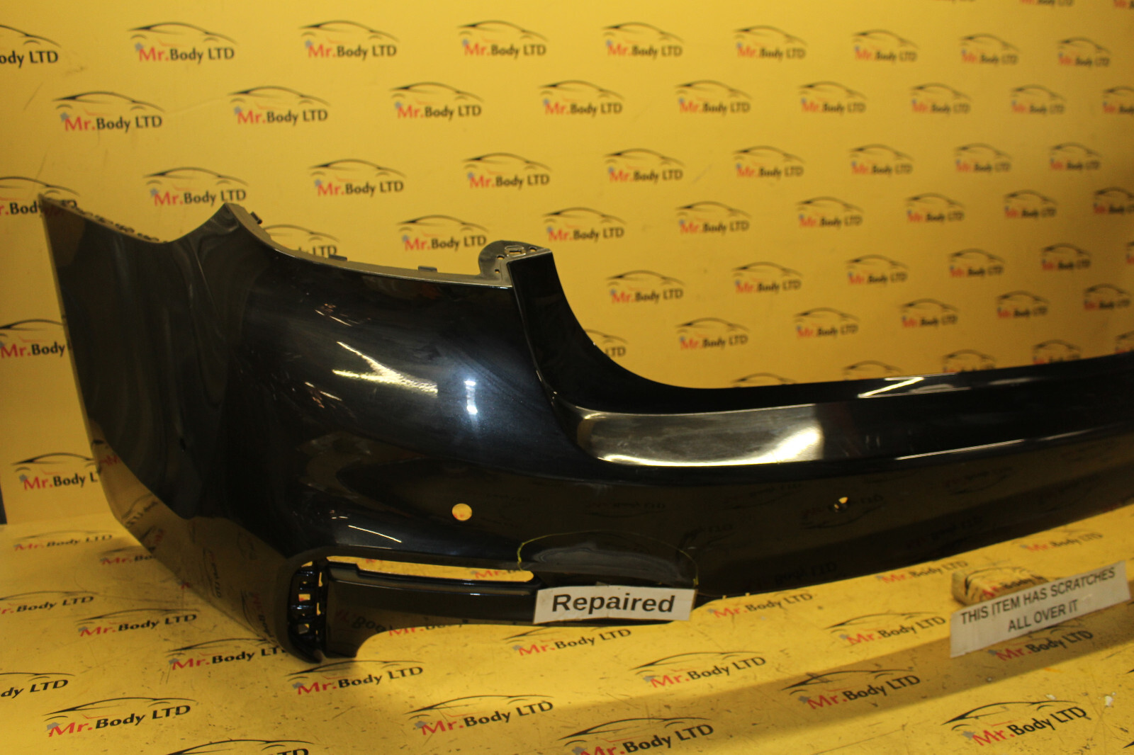 BMW 5 SERIES G30 M-SPORT SALOON FROM 2017 TO 2021 GENUINE REAR BUMPER ...