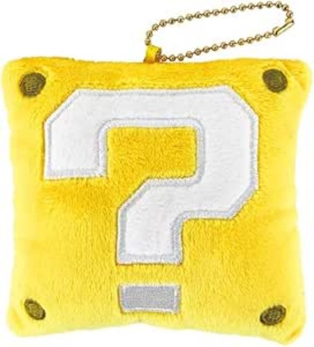 Super Mario Die Cut Plush Coin Case Question Block Game Character New ...