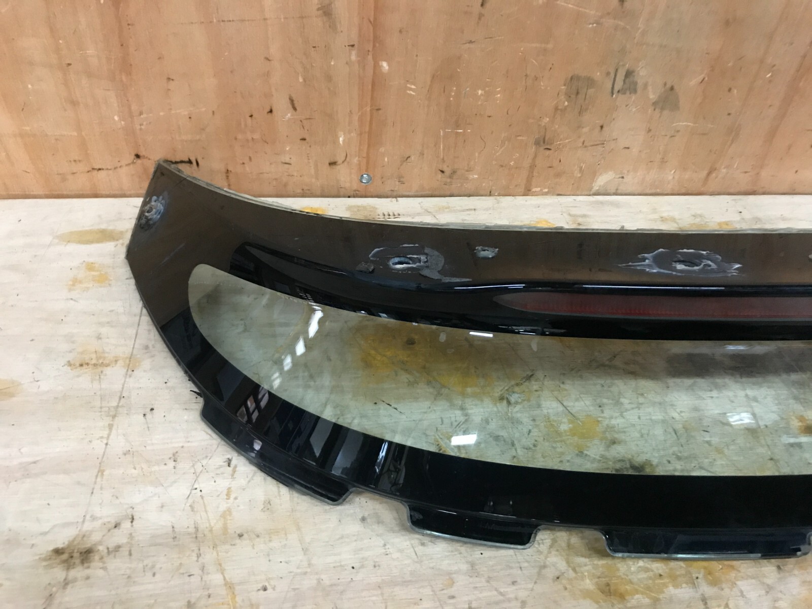 HONDA CIVIC TYPE R FN2 REAR WINDSCREEN WINDSHIELD TAILGATE PLASTIC ...