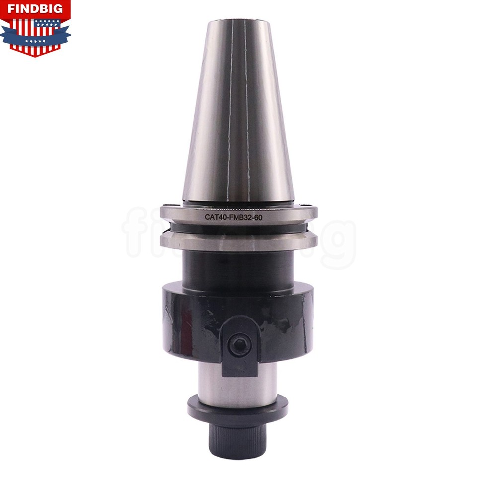 4" 90 Degree Indexable Face Shell Mill Cutter, CAT40 Arbor with 10Pcs ...