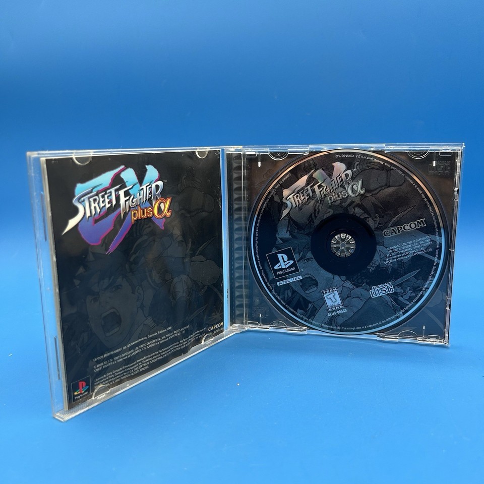 Playstation PS1 Street Fighter EX Plus Alpha Video Game Complete | eBay