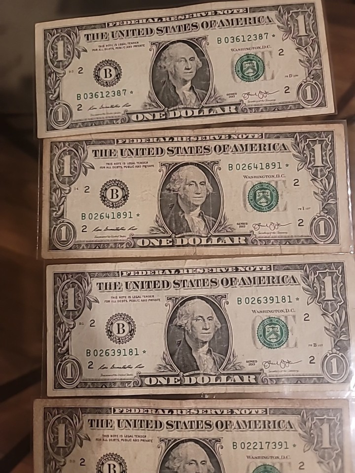 (18) 2013 B $1 Dollar Bill New York replacement Duplicate Star notes | eBay