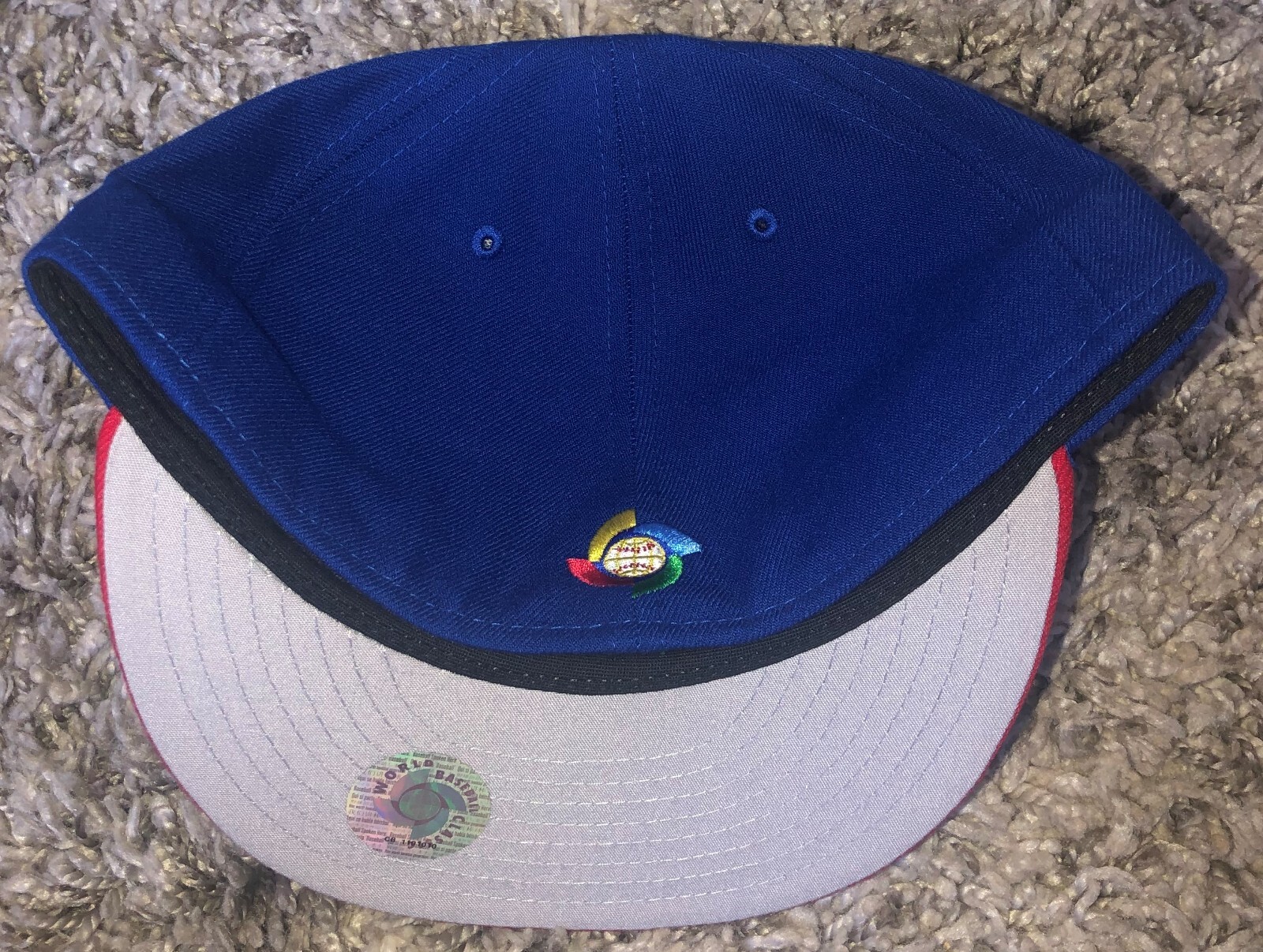 2017 PUERTO RICO WBC HAT FITTED SIZE 7 1/2 WORLD BASEBALL CLASSIC PR ...