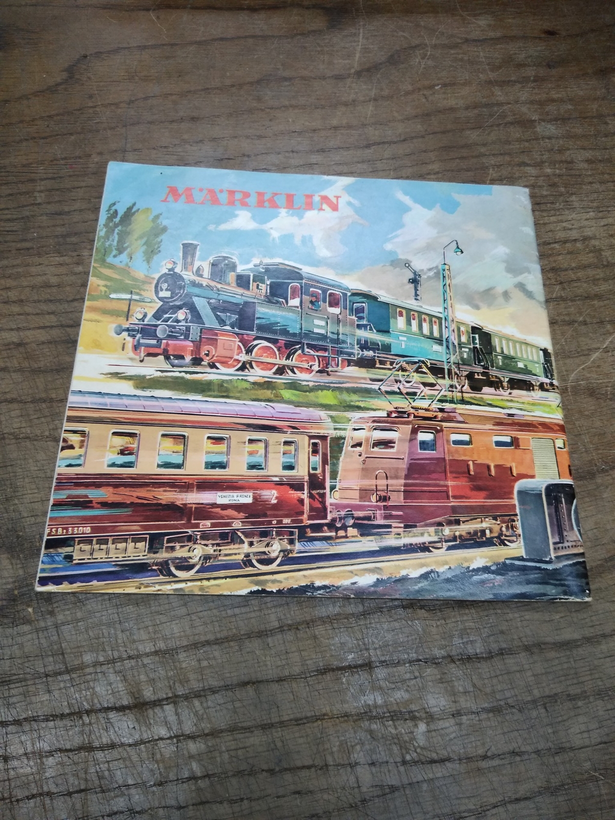 Vtg 1960 Original Marklin Model Railroad Train Catalog Brochure Germany ...