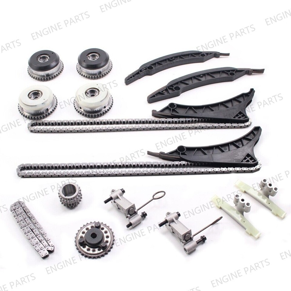 N63 4.4L Engine Rebuild Overhaul Kit & Timing Chain VVT Gear Set For ...