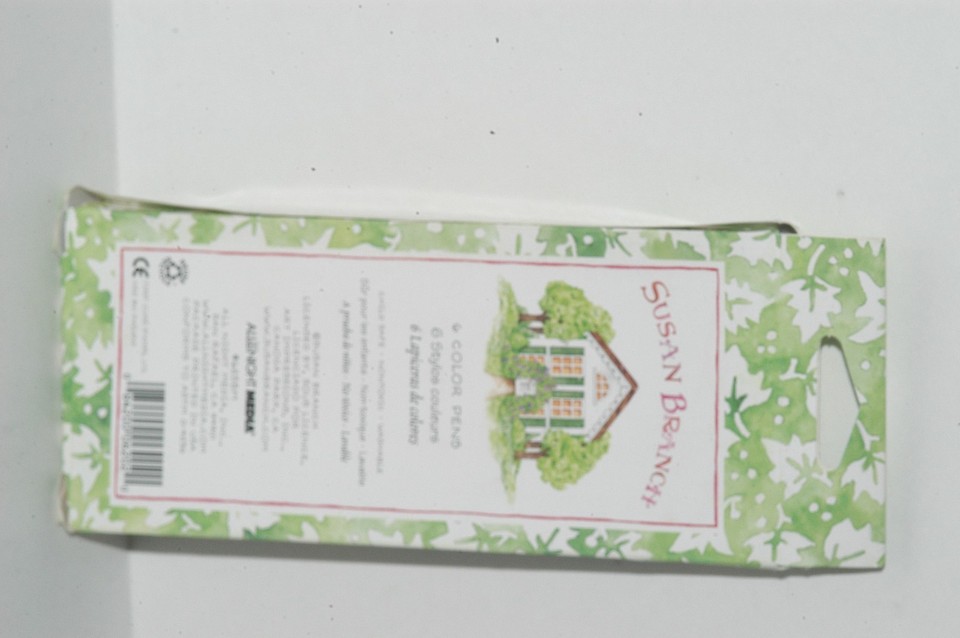 SUSAN 6 COLOR 6 STYLOS BRANCH DOBLE TIP MARKE PENS D-4236 | eBay