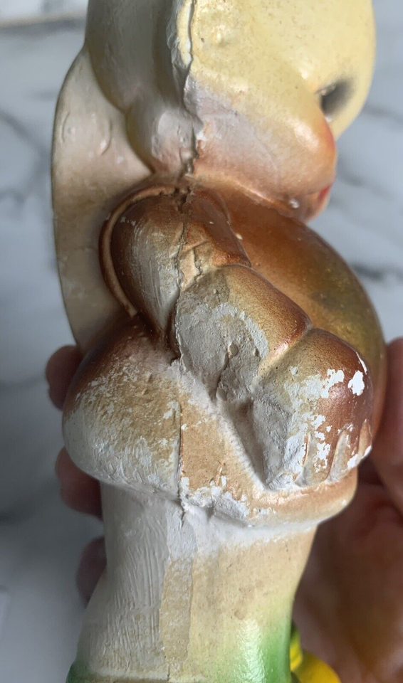 Kewpie Baby Chalkware Doll Hollow 8-inch Carnival Prize Vintage 1930s ...