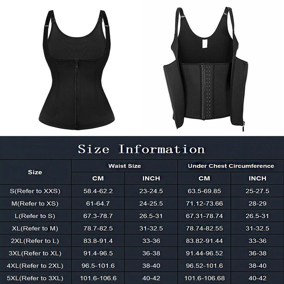 FAJAS REDUCTORAS COLOMBIAN WAIST TRAINER BODY SHAPER VEST FAJAS ...