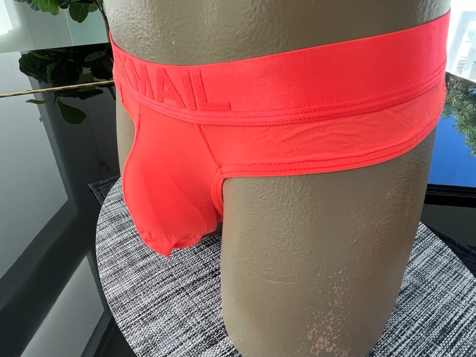 Jockmail Mens Silky Sexy Bulge Enhancing Underwear Thong Size Xl Ebay
