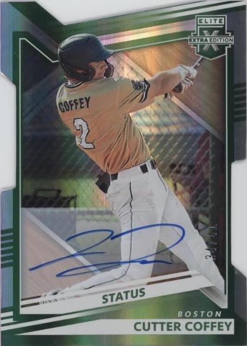 2022 Panini Elite Extra Edition - Cutter Coffey #41 Status Signatures ...