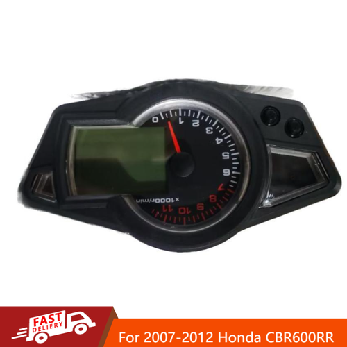 For 2007-2012 Honda CBR600RR Speedometer Cluster Tachometer Gauges ...