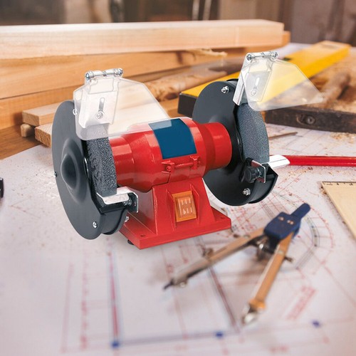 2 Pcs Grinder Guard Bench Eye Shield Kit Clear Goggles Tool | eBay