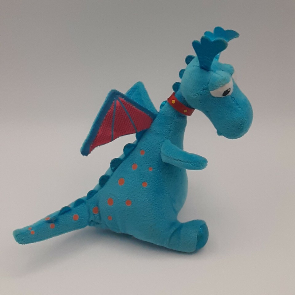 Ty Disney Jr Doc McStuffins Stuffy Plush Dragon Blue Stuffed Animal 7 ...
