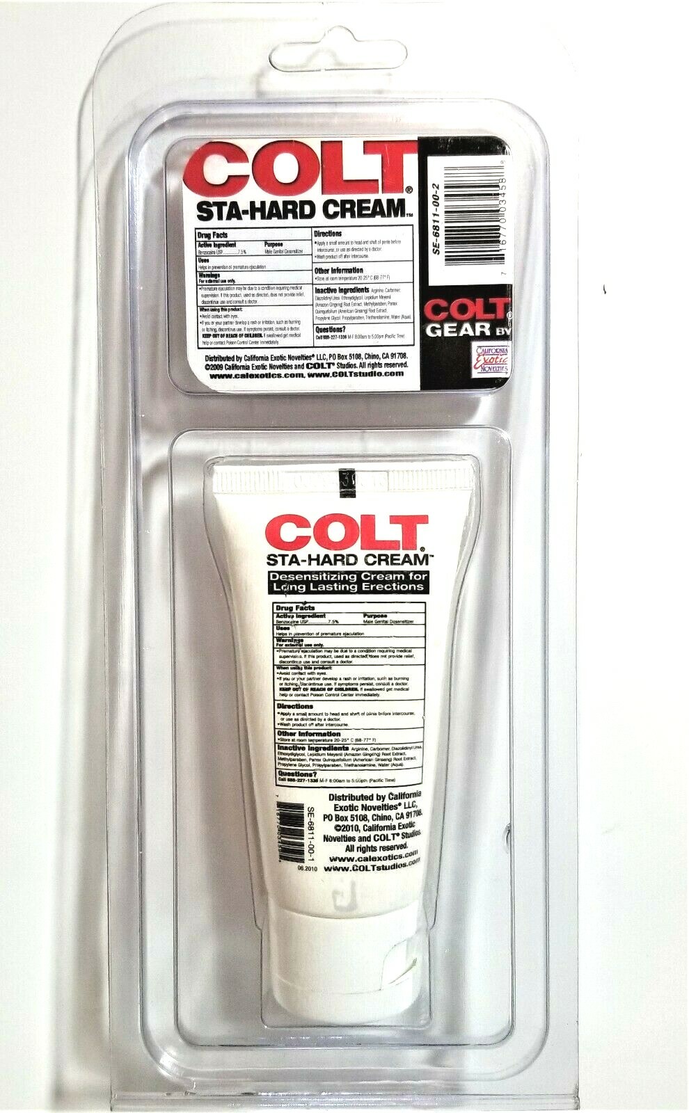 California Exotics COLT Sta-Hard Cream 2 oz / 59 ml | eBay