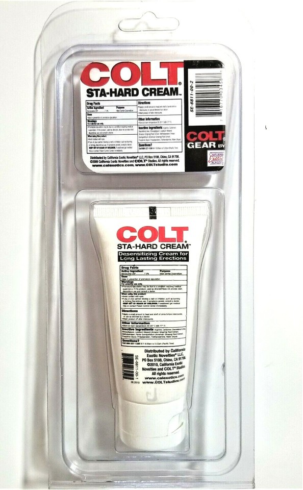 California Exotics COLT Sta-Hard Cream 2 oz / 59 ml | eBay