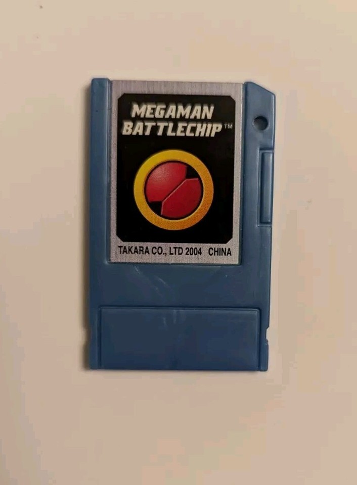 Megaman Battlechip 104 CP 3 TAKARA 2004 Battle Chip Mega Man CP3 ...