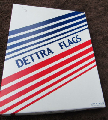 JAPAN DETTRA FLAG OUTDOOR MADE IN USA NYLON 3' X 5' New in Box NIB ...