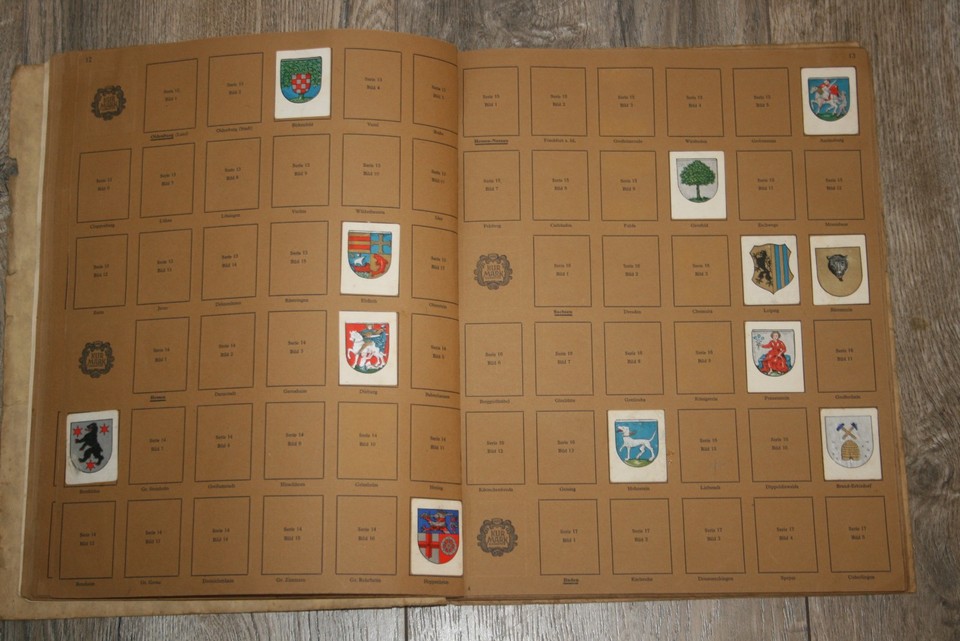 Sammelbilderalbum, Kurmark Cigaretten Wappenschau | eBay