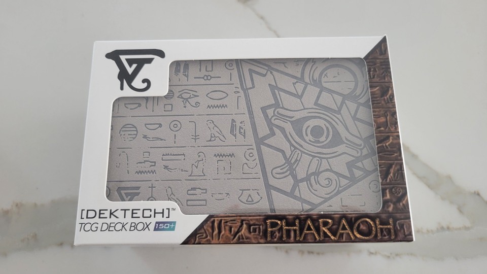 Gem Accessories Dektech Pharaoh TCG Deck Box - Brand New | eBay