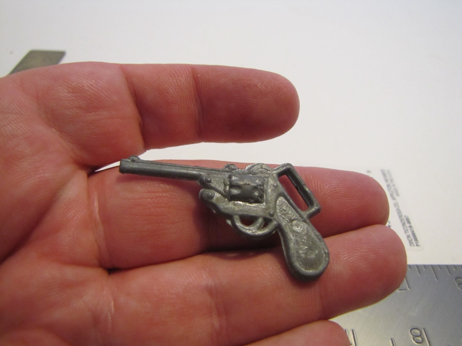 VTG CRACKER JACK GUMBALL PRIZE METAL GUN REVOLVER USED | eBay