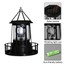 Solar Powered LED Rotating Lighthouse Night Light Outdoor Home Garden ...