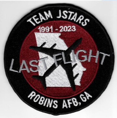 4" AIR FORCE 116ACW/128 ACCS LAST JSTARS FLIGHT EMBROIDERED PATCH | eBay