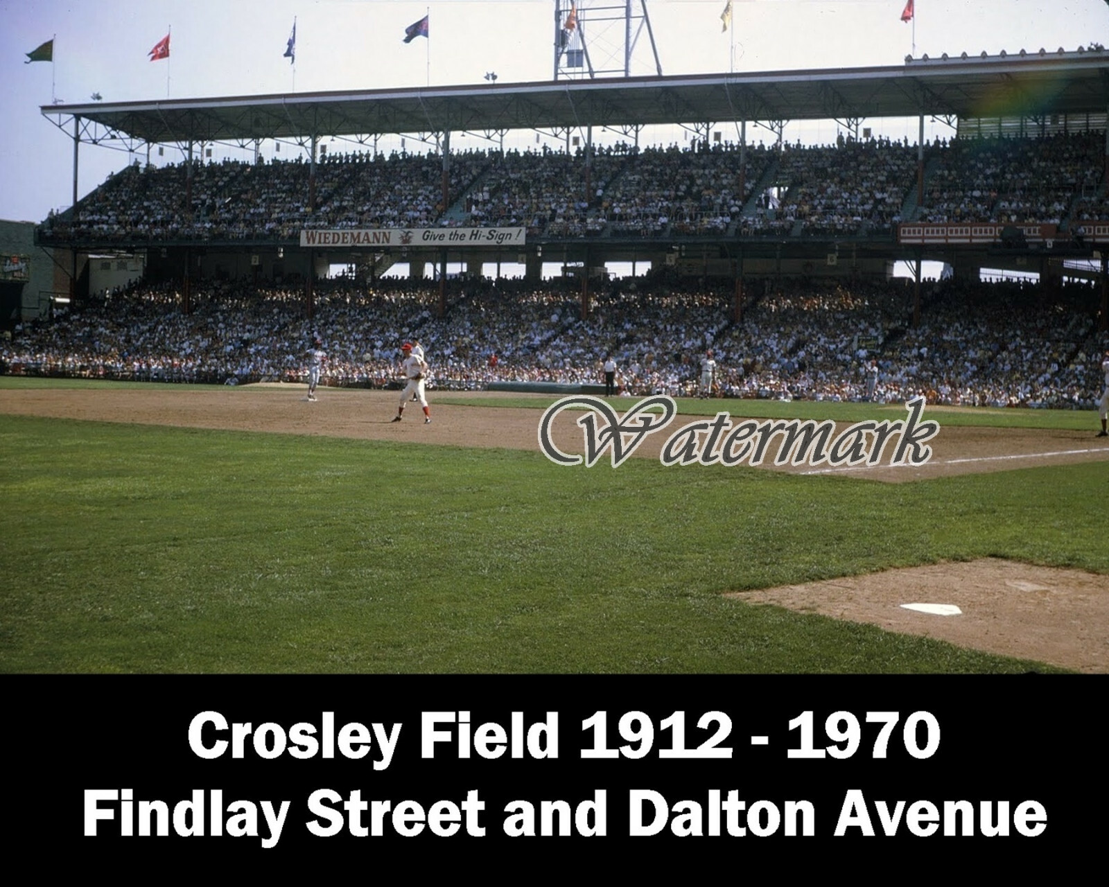 MLB 1970 Cincinnati Reds Crosley Field Color 8 X 10 Photo Picture | eBay