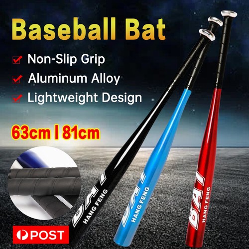 Steel Alloy Silver Baseball Bat Racket Self-Defense Safety Bat Exercise ...