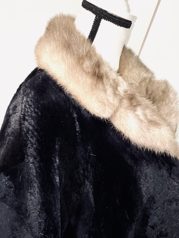 CUSTOM USA MADE GENUINE SHEARED BEAVER PLUSH LUXURY FUR JACKET 1990s ...