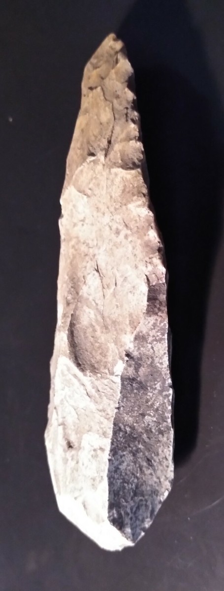 Clovis Stone Knife Indian Artifact Collection Lot Arrowheads