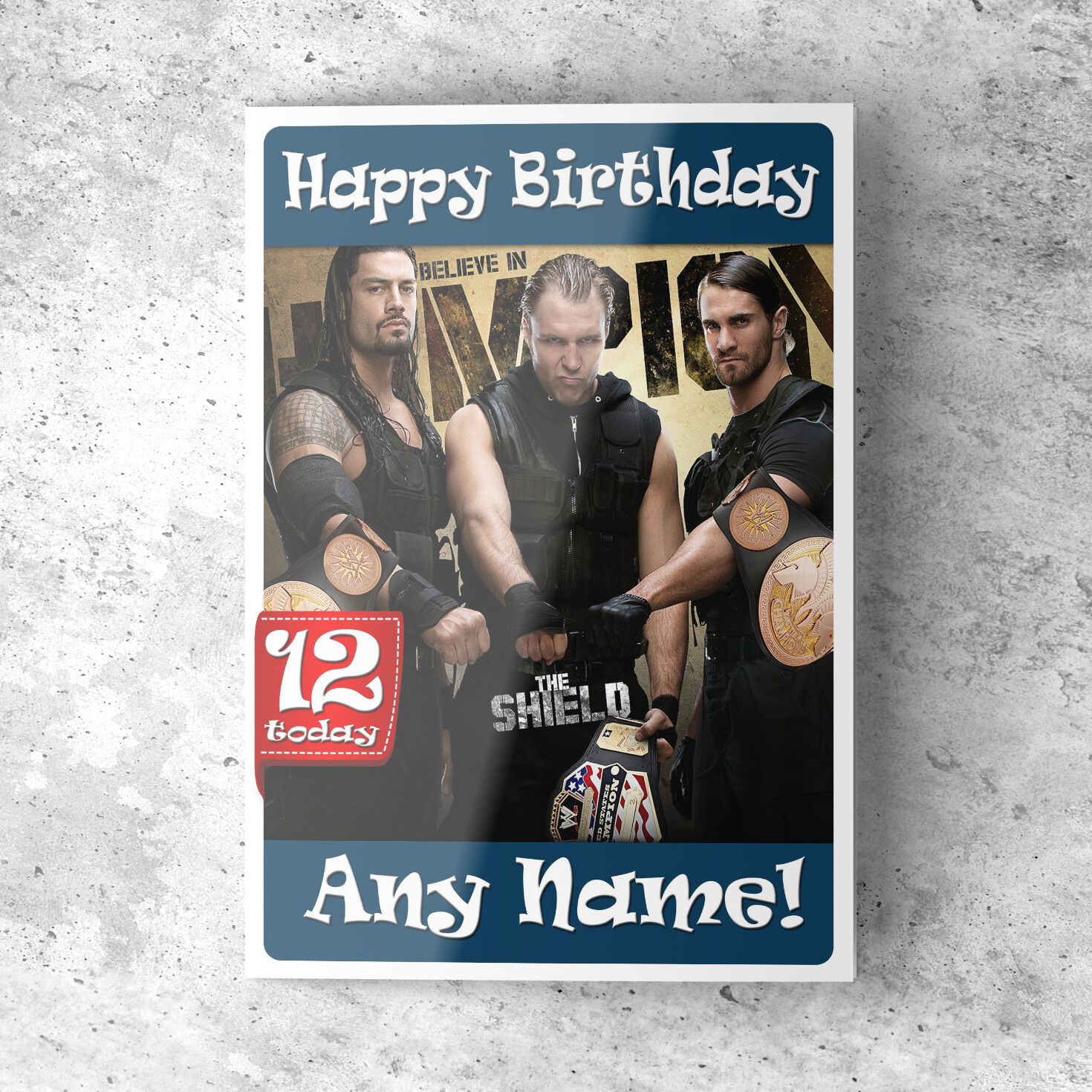 The Shield Wwe Happy Birthday