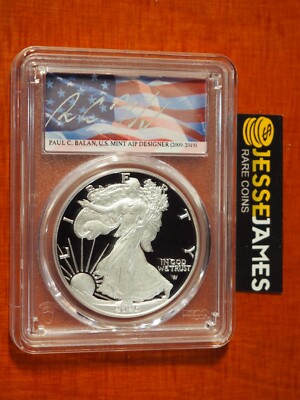 2025 W PROOF SILVER EAGLE PCGS PR70 DCAM ADVANCED RELEASE PAUL BALAN ...