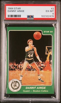 1984 Star #2 Danny Ainge PSA 6 EX-MT | eBay