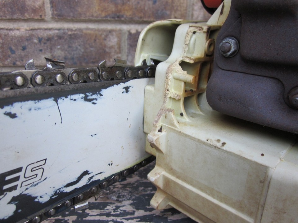 STIHL MS390 CHAIN SAW 22" BAR & CHAIN W/ HARD CASE RUNS PERFECT CLEAN ...