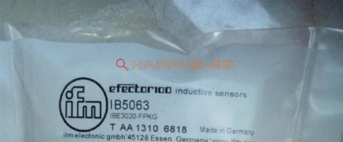 New 1pcs IFM one Induktiver Sensor Typ IB5063 IBE3020-FPKG | eBay