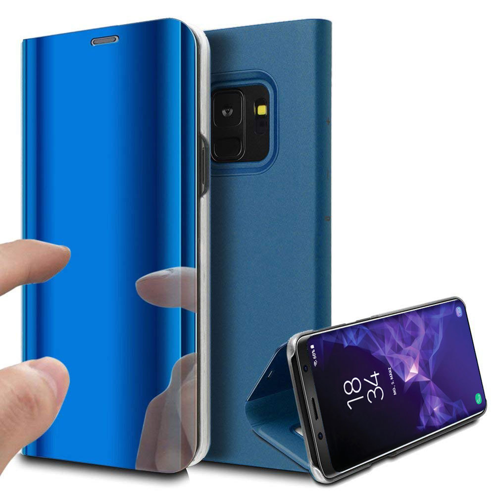 Schutzhülle Clear View Case Flip Cover Spiegel Handy Hülle Mirror ...