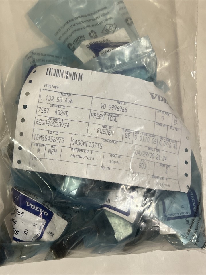 9996966 VOLVO D9 D12 D13 CYLINDER LINER PRESS HOLD DOWN TOOL | eBay