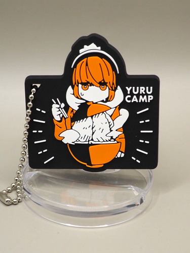 Rin Shima Yuru Camp Yurucamp Rubber Keychain Anime Japan F700 | eBay