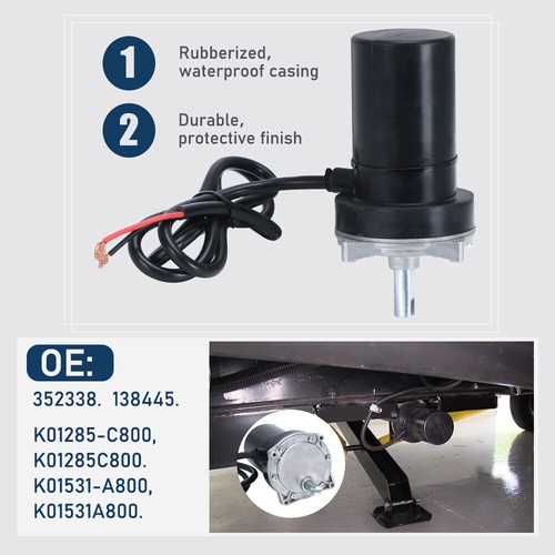 RV Electric Stabilizer Jack Motor 352338 Lippert Components Motorhome ...