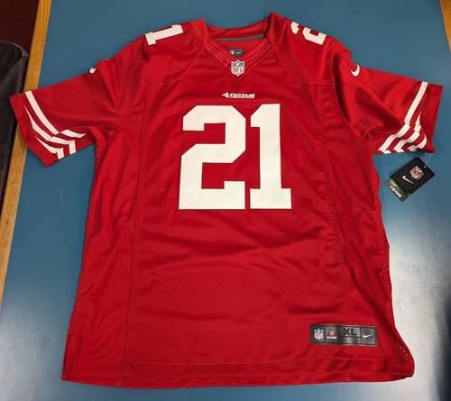 NEW San Francisco 49ers Frank Gore Reebok NFL On Field Stitched Jersey ...