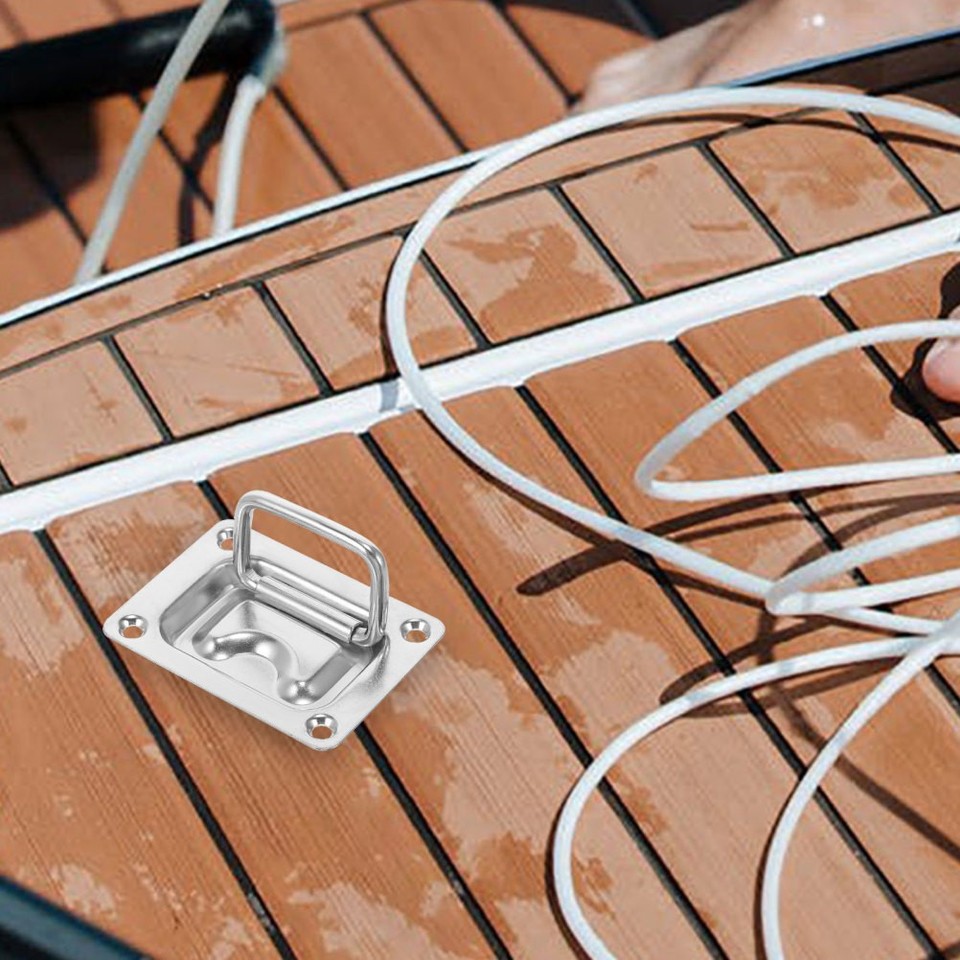 Professional Deck Handle Boat Hardware Stainless Steel Door Grab | eBay ...