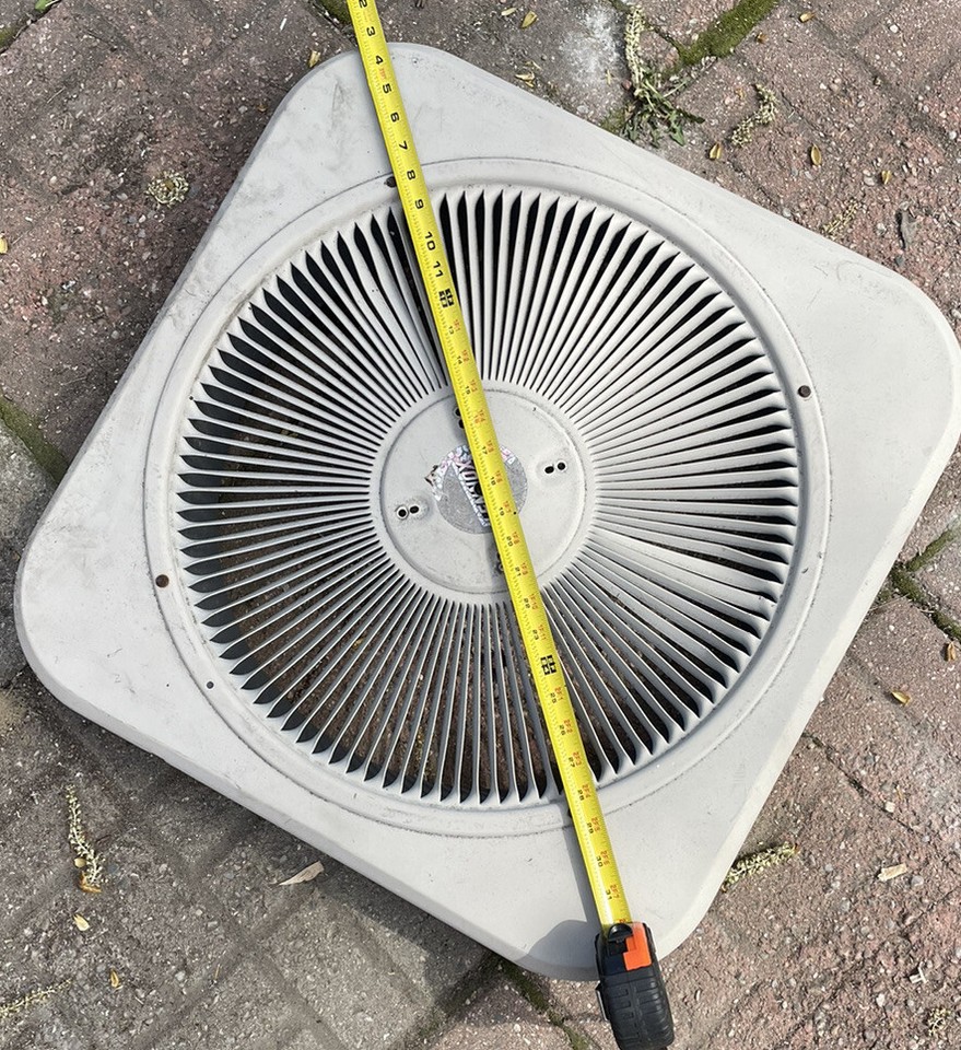 92W57 / 102871-01 - Lennox Condenser Top Grill Fan Guard 24.25"X24.25 ...