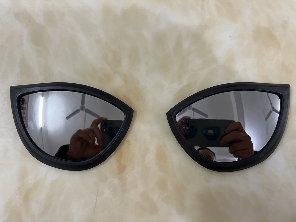 1 Pair Spiderman Mirror Lenses Spider Lens Eye Mask Cosplay Costume ...