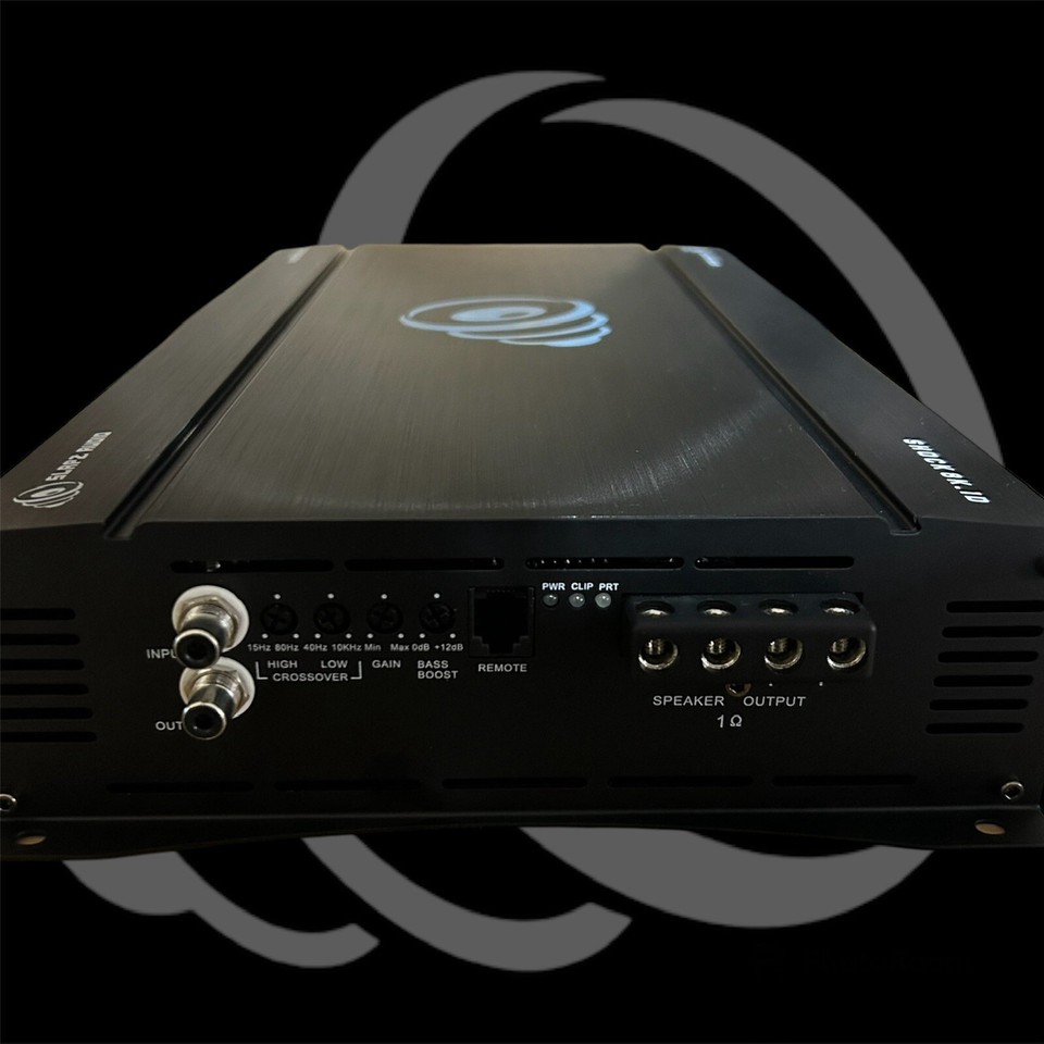 SLAPZ audio Shock 8k 8000 Watt Mono block Full Bridge Car Amplifier ...