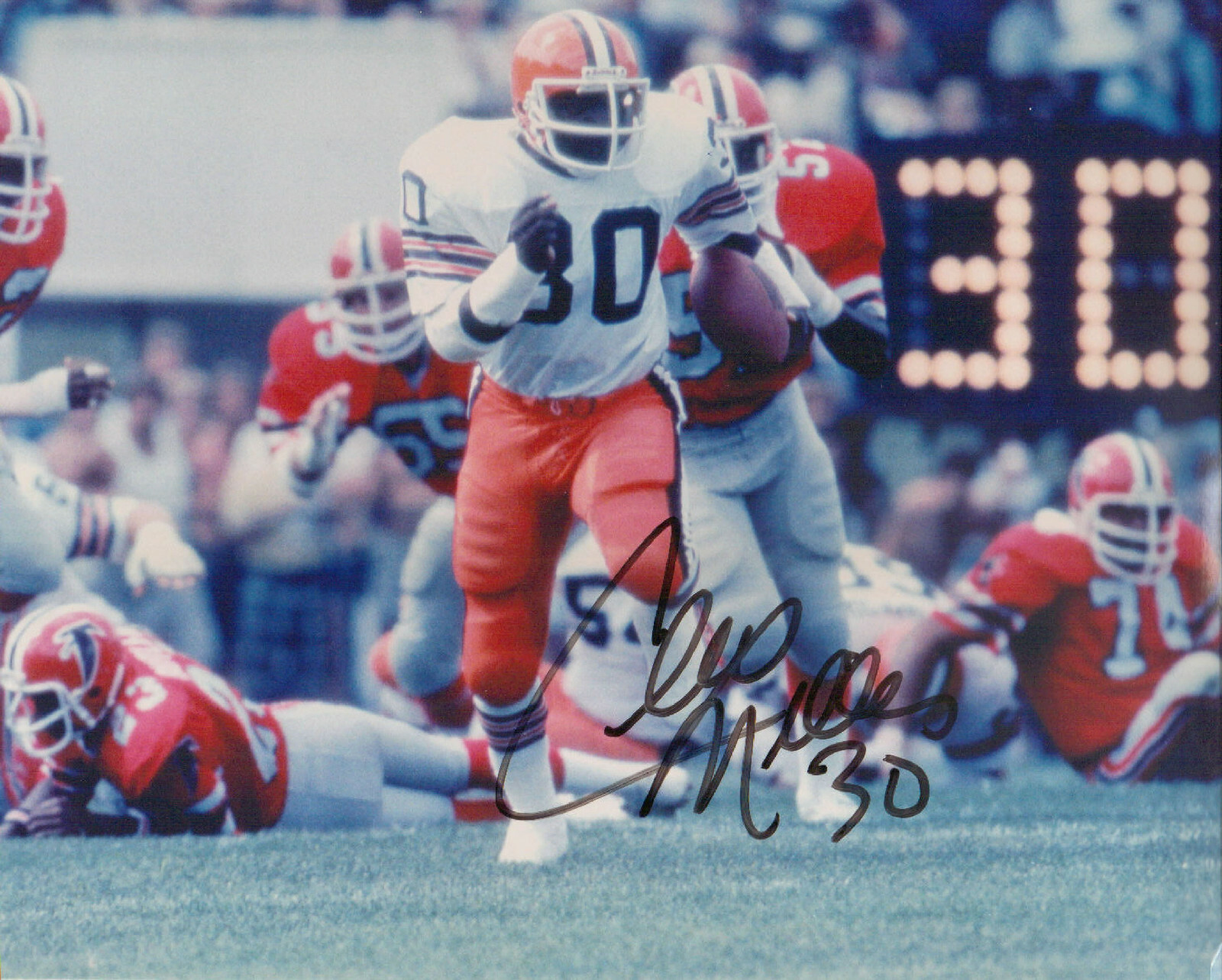 CLEO MILLER - Football Player - Cleveland Browns/ KC Chiefs - Autograph ...